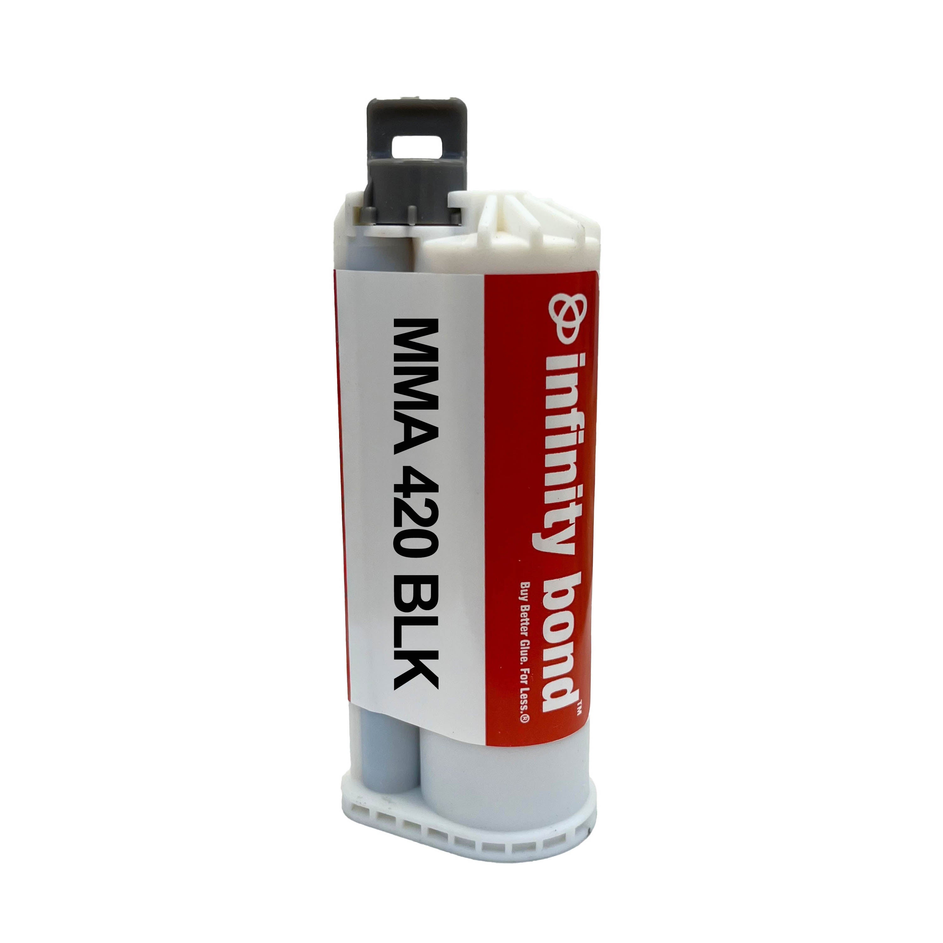 Fast-Setting Flexible Black MMA Adhesive for Metal and Plastics