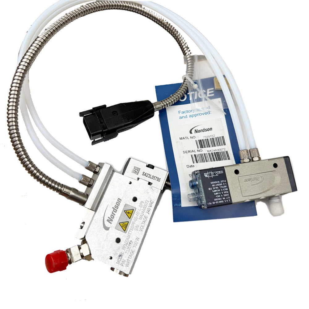Genuine Nordson® 7335152 Mini Blue II Head with Solenoid