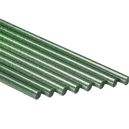 Glitter Green Colored Hot Melt Glue Sticks by Infinity Bond
